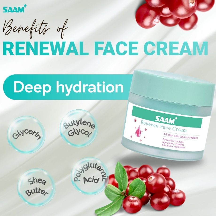 SAAM Renewal Face Cream for Melasma Treatment