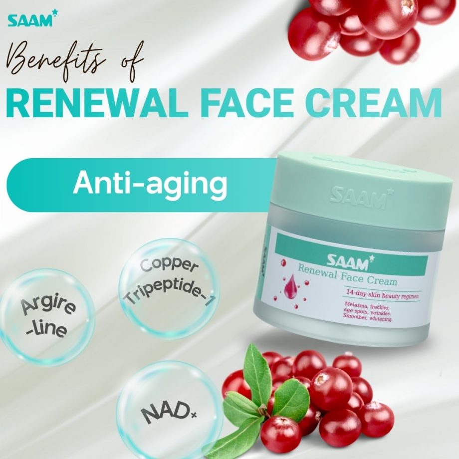 SAAM Renewal Face Cream for Melasma Treatment