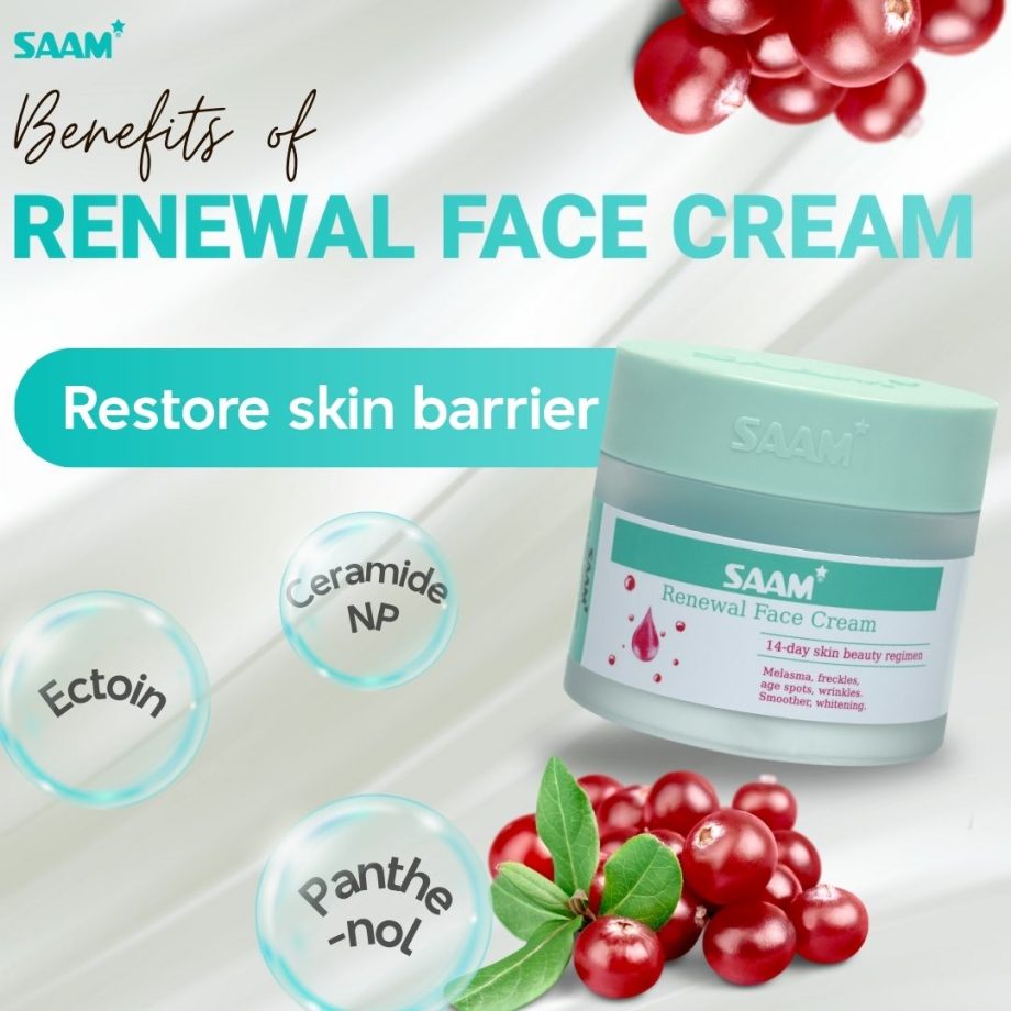 SAAM Renewal Face Cream for Melasma Treatment