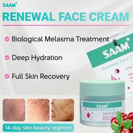 SAAM Renewal Face Cream for Melasma Treatment