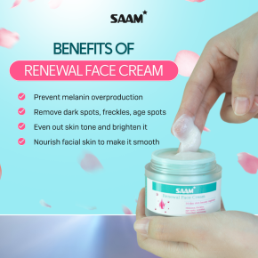 SAAM Renewal Face Cream for Melasma Treatment