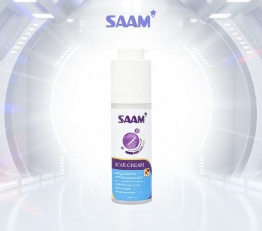 SAAM Cream reduce scar appearance for smoother skin